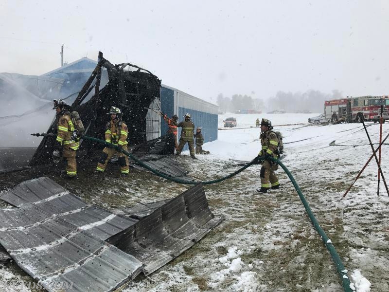 2nd Alarm Building Fire in Highland - Keystone Valley Fire Department