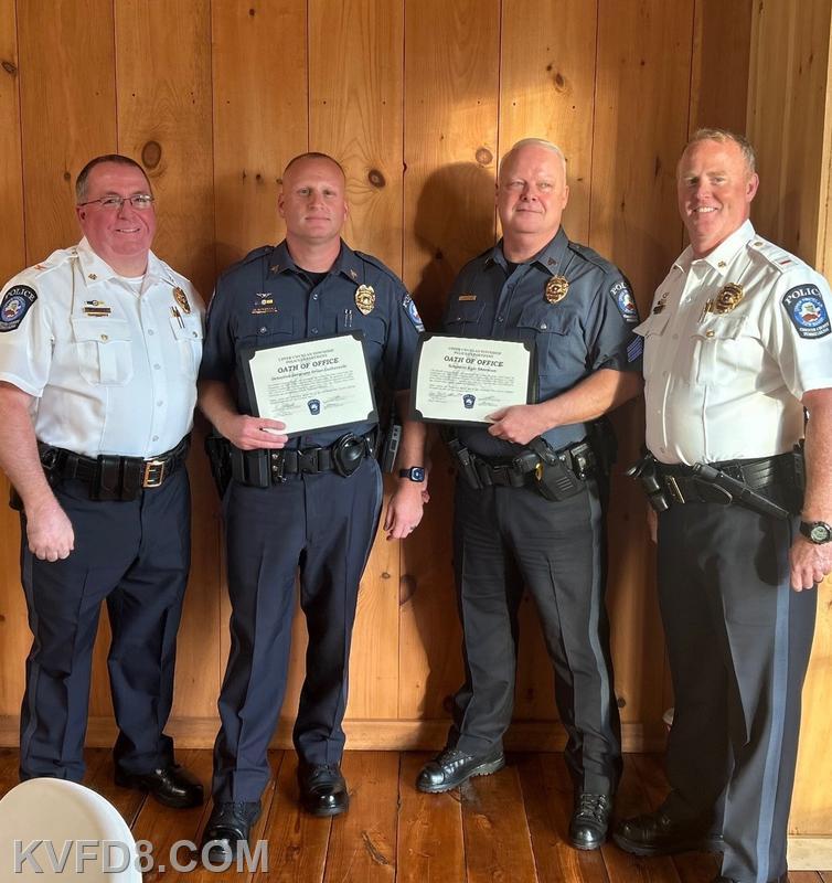 Congratulations Fire Chief Gathercole! - Keystone Valley Fire Department